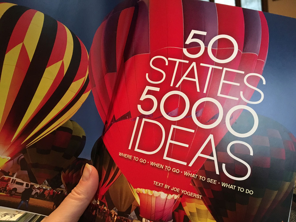 Book Review: 50 States 5000 Ideas | The TV Traveler
